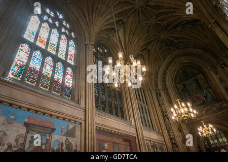 Stained Glass Windows at Westminster Hall, Palace of Westminster ...