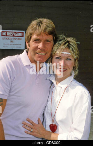 USA. Dee Wallace and Christopher Stone in a scene the (C)AVCO Embassy ...