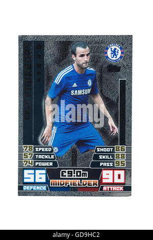 A football match attack card on a white background Stock Photo - Alamy