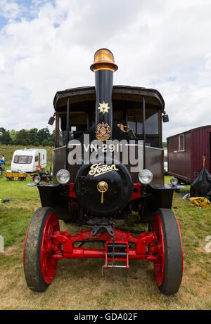 A 1930 Foden J Type steam powered lorry on display at the 47th Historic ...