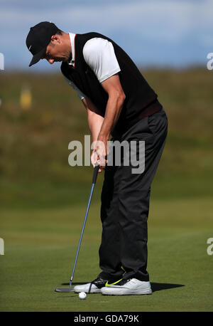 England's Ross Fisher during day three of The Open Championship 2017 at ...