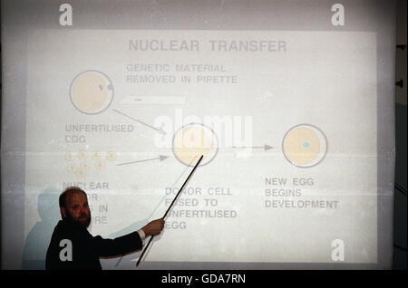 Dr Harry Griffin, one of the scientists behind the development of Dolly ...