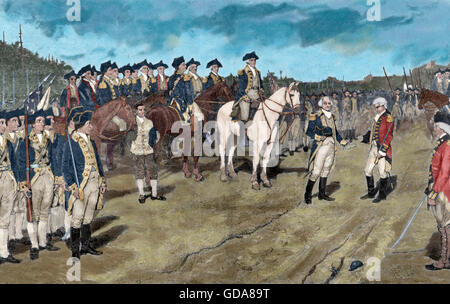 American Revolutionary War (1775-1783). The Siege of Boston (1775-1776 ...