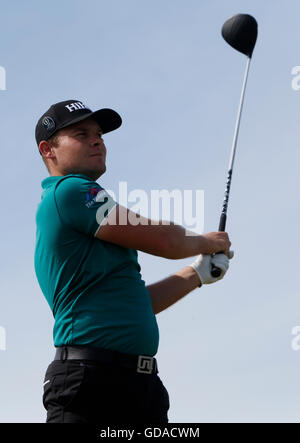 England's Tyrrell Hatton during day two of The 153rd Open Championship ...