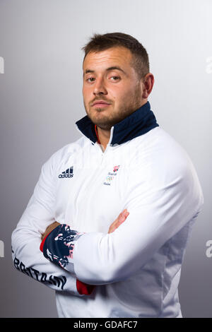Mark Dry during the Team GB Kitting Out session at the NEC, Birmingham ...