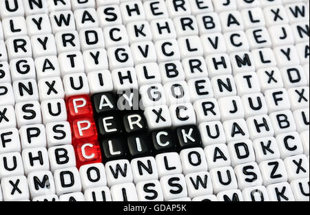 CLICK HERE text written on red grungy stamp sign Stock Photo - Alamy