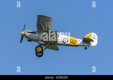 Hawker Nimrod 2 - RAF bi-plane fighter Stock Photo - Alamy