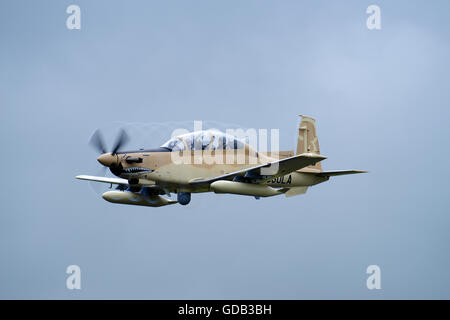Textron Aviation - Beechcraft AT-6B Wolverine taxiing at RAF Fairford ...