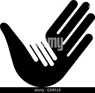 Adoption children logo and symbol health Stock Vector Image & Art - Alamy
