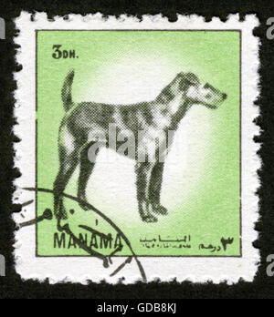 Manama postage stamp Stock Photo: 52847039 - Alamy