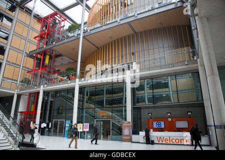 The Brent Civic Centre showing the Wembley Library, London Borough of ...