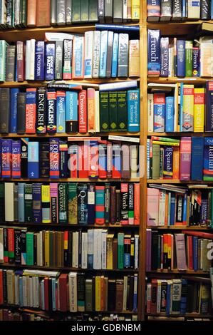Lots of Books, Books on the Shelfs, Bookstore Stock Photo - Alamy