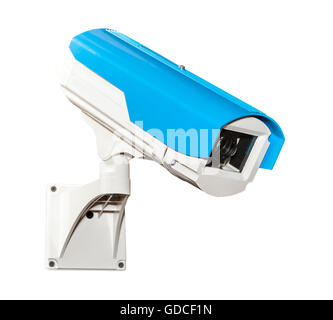 Security Camera or CCTV with roof background Stock Photo - Alamy