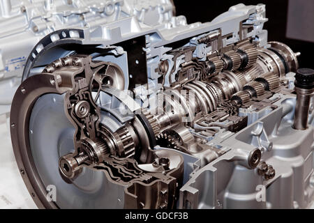 Engine cross section Stock Photo - Alamy