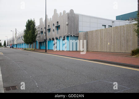 Roath Lock studios, BBC Wales studios at Roath Lock, in Cardiff Stock ...