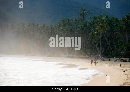 SOUTH AMERICA VENEZUELA CHORONI BEACH Stock Photo - Alamy