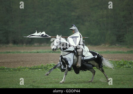 Medieval Tournament of Chivalry in France Stock Photo - Alamy