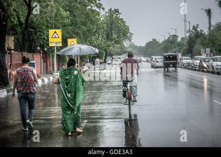 Heavy Rainfall in Jaipur (Rajasthan), India Stock Photo - Alamy