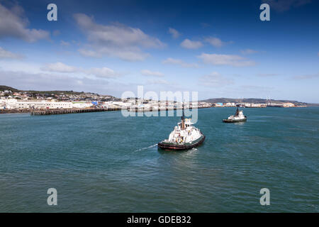 Port of Bluff, Southland, New Zealand Stock Photo - Alamy