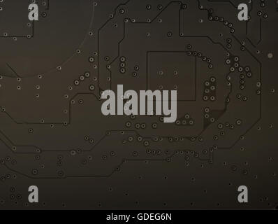 Abstract silver platinum disk pattern technology background Stock Photo ...