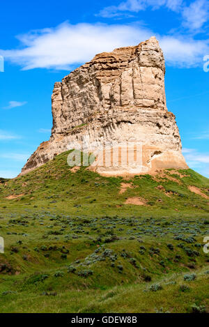 Courthouse and Jail rocks, Nebraska Stock Photo - Alamy