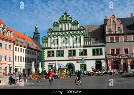 Weimar, Market Place Stock Photo - Alamy