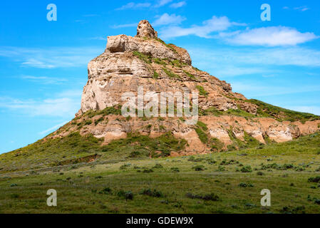 Courthouse and Jail rocks, Nebraska Stock Photo - Alamy