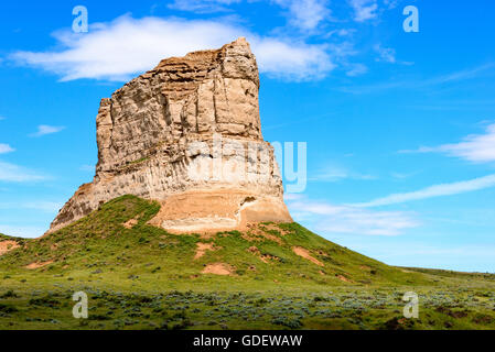 Courthouse and Jail rocks, Nebraska Stock Photo - Alamy