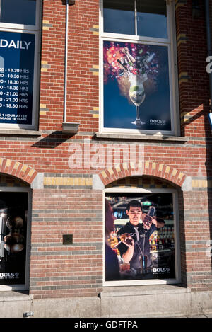 The House of Bols gin museum in Amsterdam, Holland, Netherlands Stock ...
