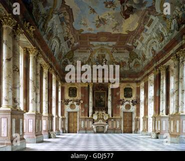 Austria, Sankt Florian, St Florian Monastery, 9th c, Baroque ...