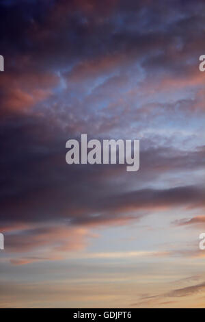 Different impressive and colorful clouds in the morning Stock Photo - Alamy