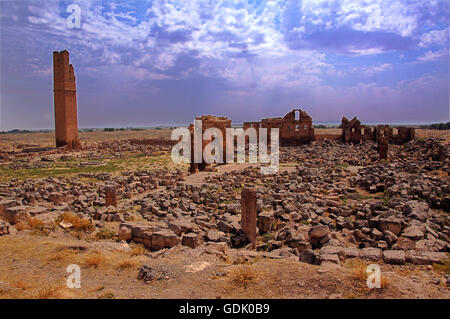 Ruins at Harran, Turkey. Haran, Charan, or Charran is a Biblical place ...
