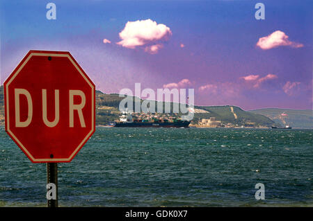 The Dardanelles, Turkey, formerly known as Hellespont, is a narrow ...