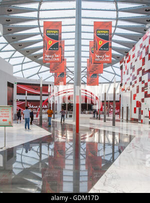 Ferrari World, Abu Dhabi, UAE Stock Photo - Alamy