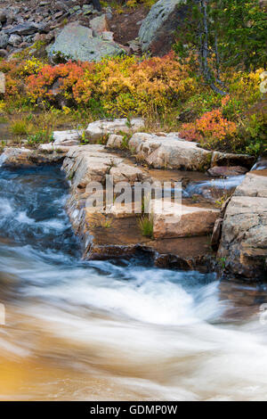 The Upper Provo River, Utah with fall colors Stock Photo - Alamy