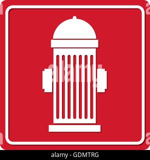 fire hidrant emergency signal connector icon Stock Vector Image & Art ...