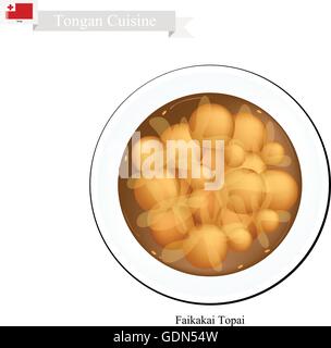 Tongan Cuisine, Faikakai Topai or Traditional Dessert Dumplings in ...