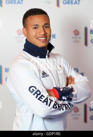 Team GB Rugby 7's Marcus Watson at the team training camp in Belo ...