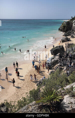 Tulum mayan city, mexico Stock Photo - Alamy