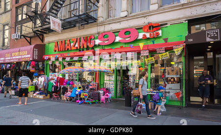 Ninety-Nine Cent store on Knickerbocker Avenue in the Bushwick ...