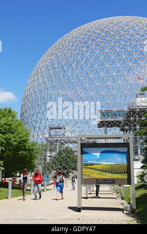 Biosphère de Montréal, Biosphere Environmental Museum, Montreal, Canada ...