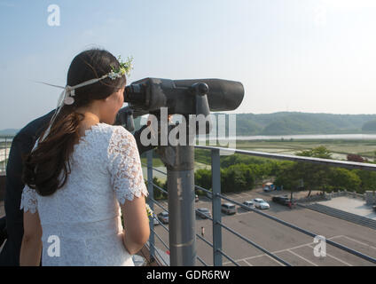 Imjingak DMZ observation deck - Paju, South Korea Stock Photo - Alamy