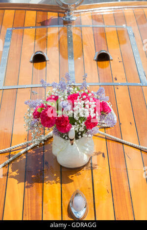 Swan of the Thames slipper launch boat at the Thames Traditional Boat ...