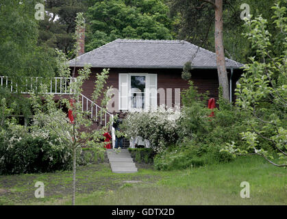 Summer house of Albert Einstein, Caputh, Brandenburg, Germany Stock ...