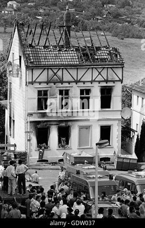 The Solingen arson attack Stock Photo - Alamy