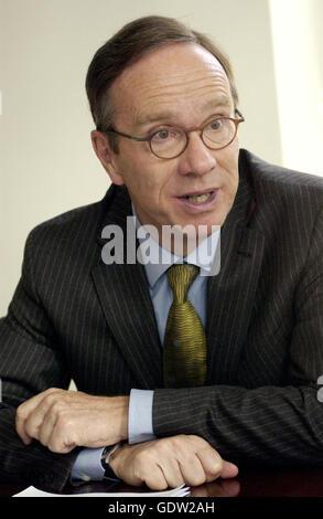 Matthias Wissmann, President of German Association of the Automotive ...