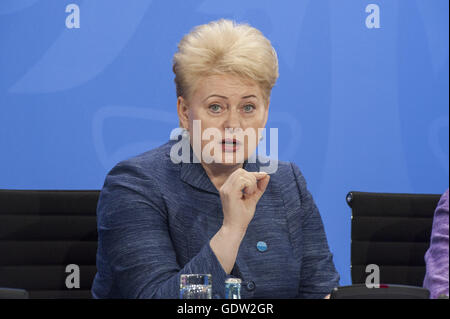 Dalia Grybauskaite, President, Lithuania Stock Photo - Alamy