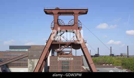Aerial view, Zollverein Coal Mine Industrial Complex, design school ...