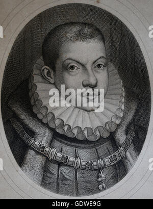 Portrait of Philip III of Spain (1578-1621), King of Spain and Portugal ...