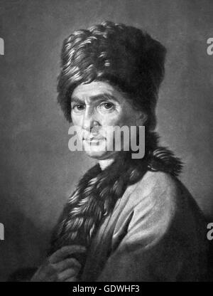 Portrait of Jean-Jacques Rousseau (1712-1778), 1791 Stock Photo - Alamy